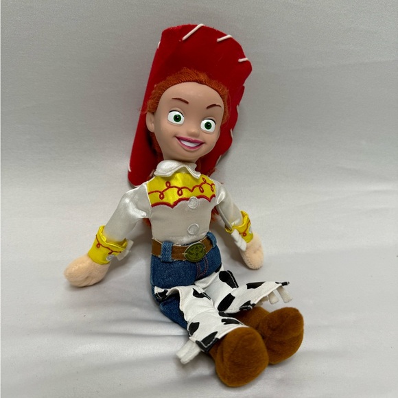 Disney | Toys | Disney Store Toy Story Jessie Bean Bag Plush 8 Original Version Vinyl Head ...